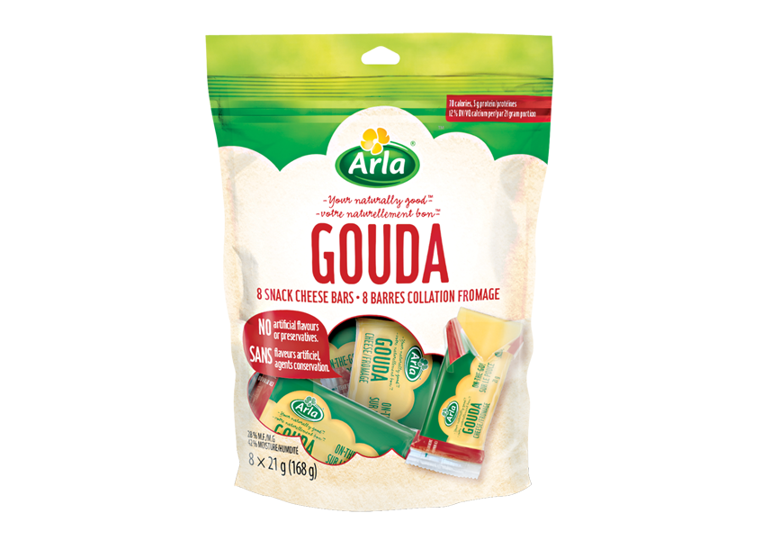 Arla Gouda Snack Cheese Arla Foods Dairy Product Provides You With Natural Godness All Day